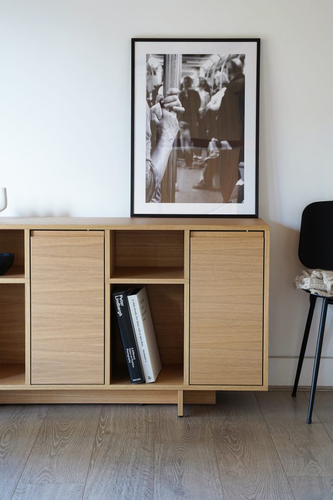 New TYLKO Oak Sideboard in my Living Room - Hege Morris